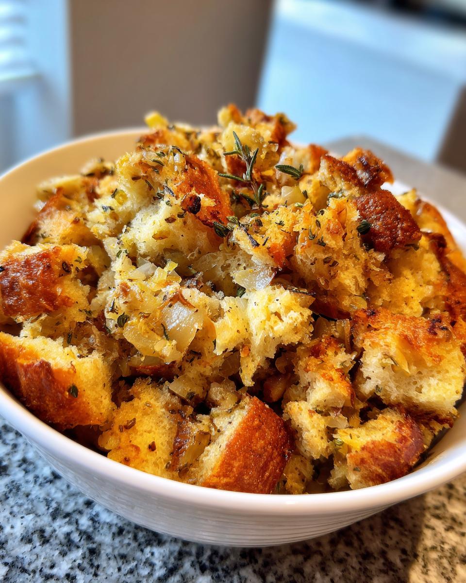 Grandma's Thanksgiving Stuffing: 1 Show-Stopper Recipe