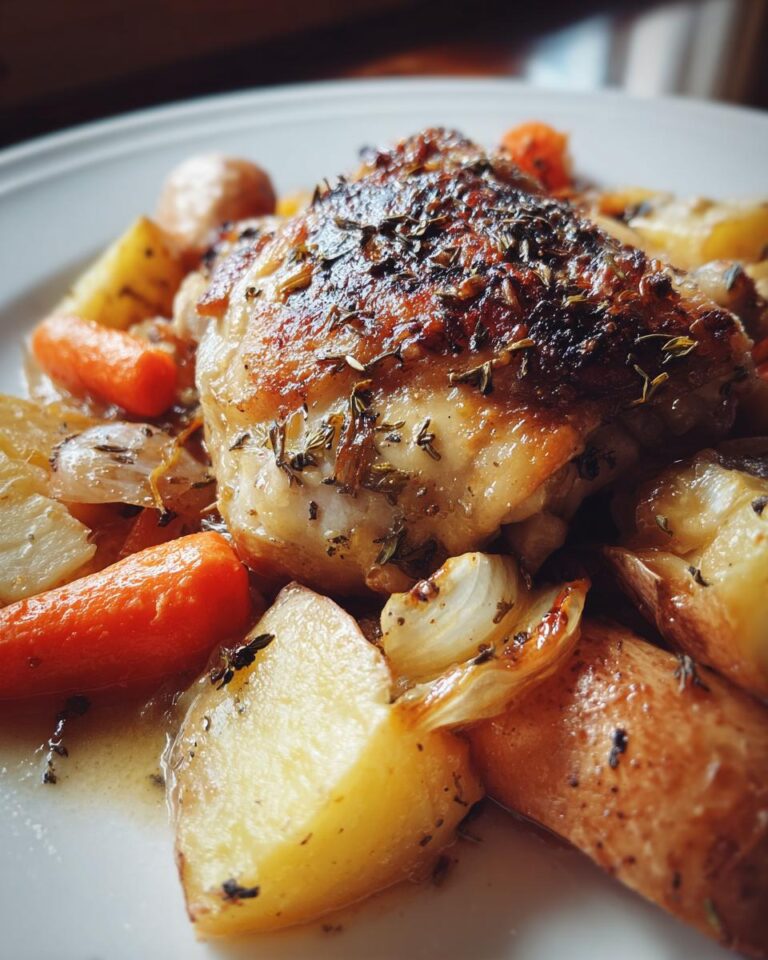 Budget-Friendly Chicken Bake: 1 Dish, 450 Calories!
